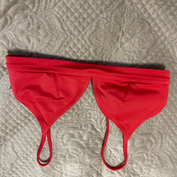 J. Crew | Swim | Red Triangle Bikini Top | Poshmark